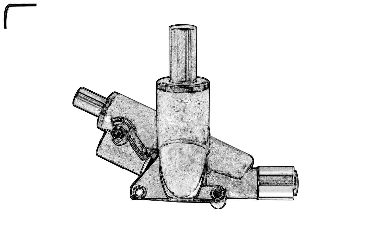 HK-1. Hawk-Matic Manual Cigarette Injector Machine